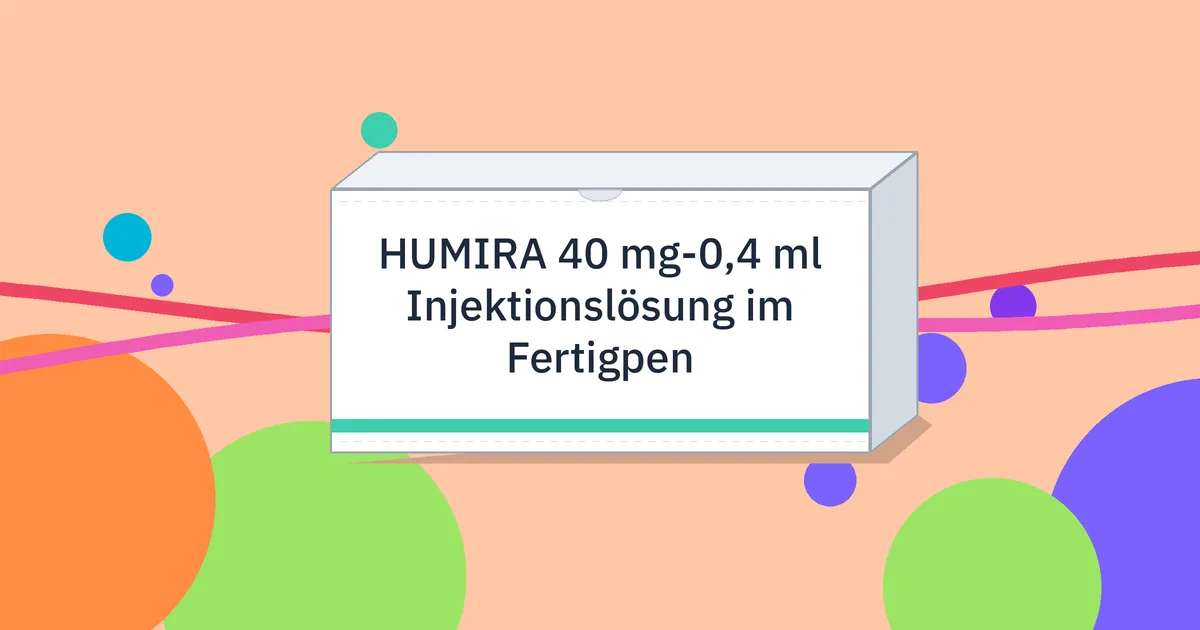 Symbolbild: Packung mit der Aufschrift HUMIRA 40 mg-0,4 ml Injektionslösung im Fertigpen (PZN 12472566) – Verfügbarkeit und Bezug in Apotheken in Frankfurt am Main