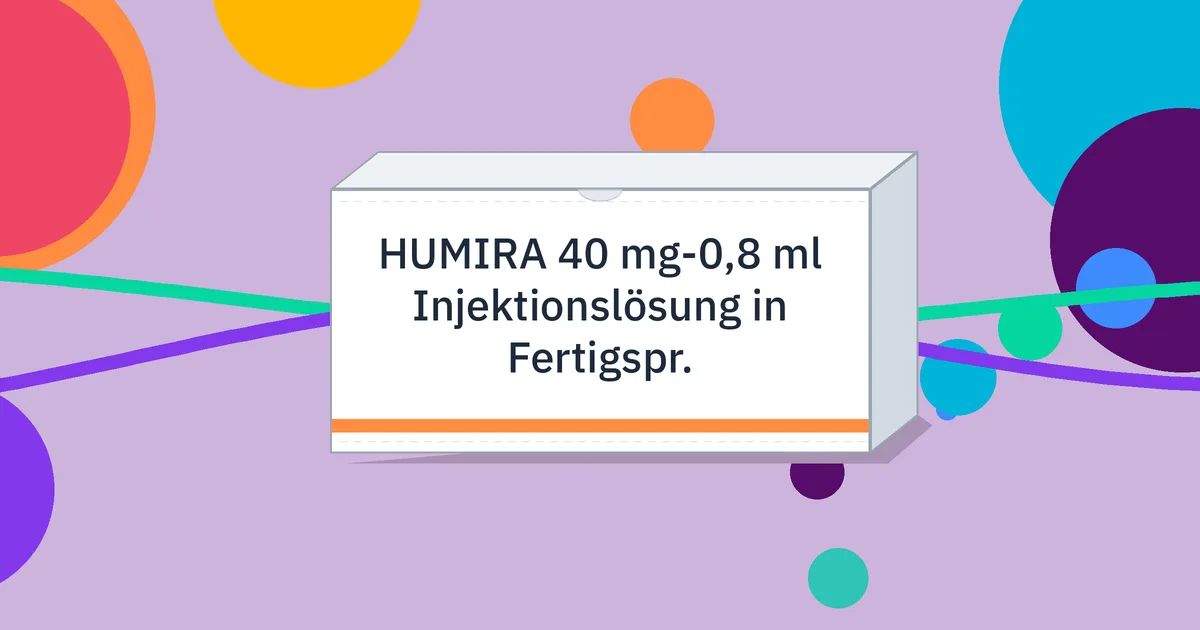 Symbolbild: Packung mit der Aufschrift HUMIRA 40 mg-0,8 ml Injektionslösung in Fertigspr. (PZN 09635668) – Verfügbarkeit und Bezug in Apotheken in Frankfurt am Main