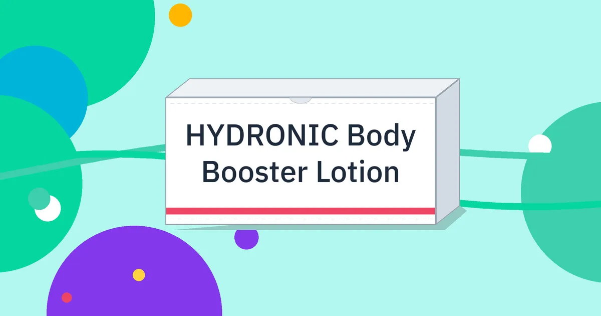 Symbolbild: Packung mit der Aufschrift HYDRONIC Body Booster Lotion (PZN 20053748) – Verfügbarkeit und Bezug in Apotheken in Frankfurt am Main