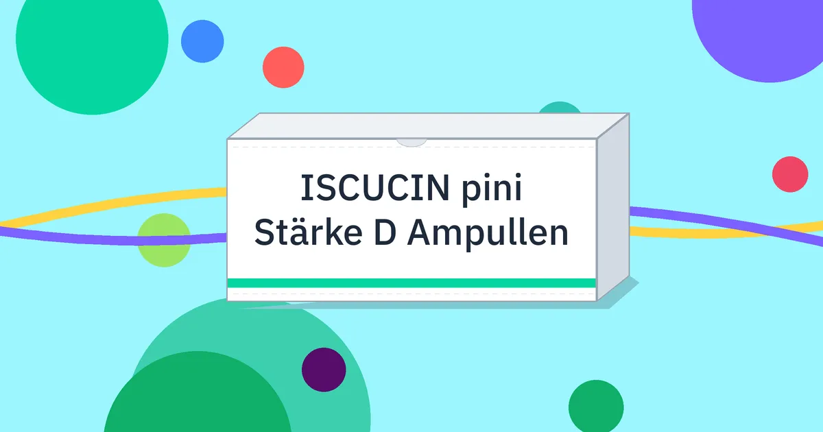 Symbolbild: Packung mit der Aufschrift ISCUCIN pini Stärke D Ampullen (PZN 04429131) – Verfügbarkeit und Bezug in Apotheken in Frankfurt am Main