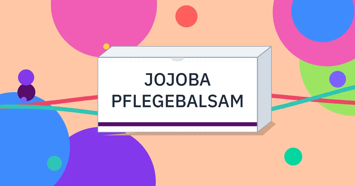 Symbolbild: Packung mit der Aufschrift JOJOBA PFLEGEBALSAM (PZN 07507742) – Verfügbarkeit und Bezug in Apotheken in Frankfurt am Main