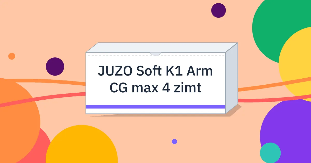 Symbolbild: Packung mit der Aufschrift JUZO Soft K1 Arm CG max 4 zimt (PZN 15510178) – Verfügbarkeit und Bezug in Apotheken in Frankfurt am Main