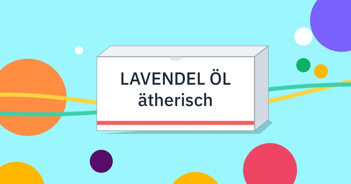 Symbolbild: Packung mit der Aufschrift LAVENDEL ÖL ätherisch (PZN 17429664) – Verfügbarkeit und Bezug in Apotheken in Frankfurt am Main