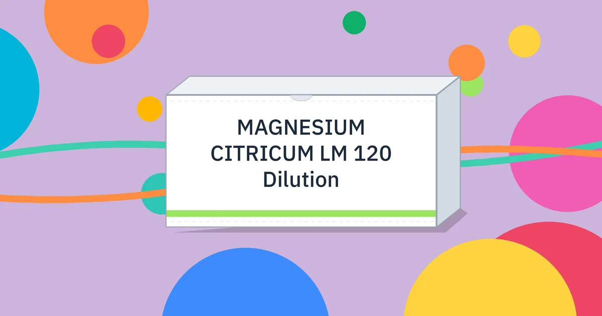 Symbolbild: Packung mit der Aufschrift MAGNESIUM CITRICUM LM 120 Dilution (PZN 13764992) – Verfügbarkeit und Bezug in Apotheken in Frankfurt am Main
