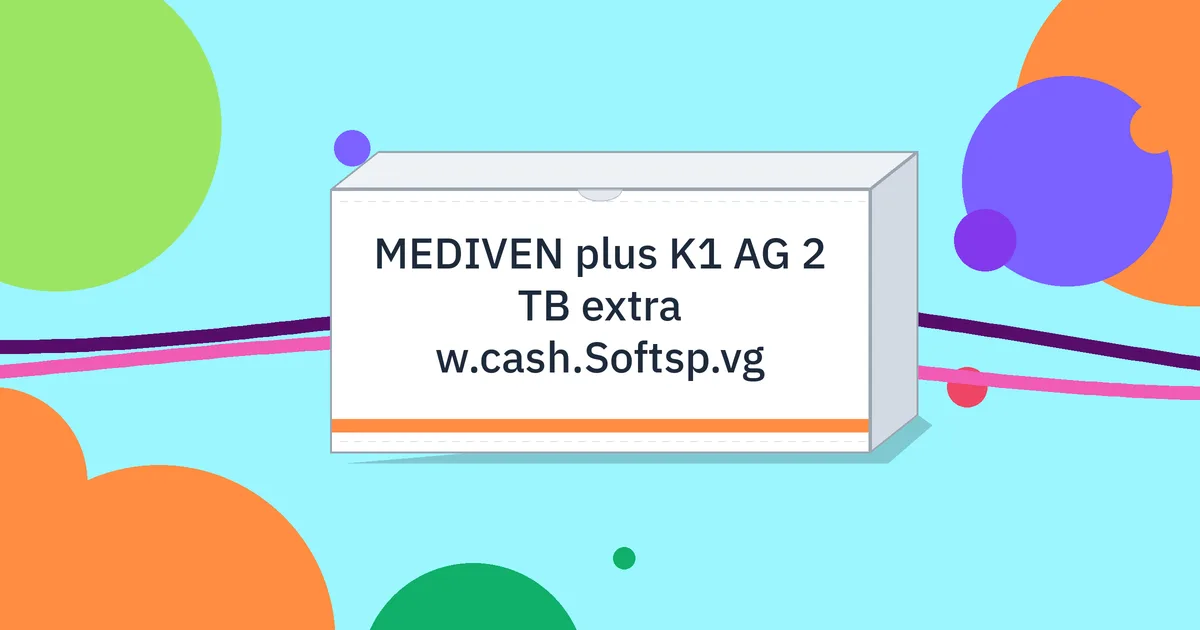 Symbolbild: Packung mit der Aufschrift MEDIVEN plus K1 AG 2 TB extra w.cash.Softsp.vg (PZN 15066507) – Verfügbarkeit und Bezug in Apotheken in Frankfurt am Main
