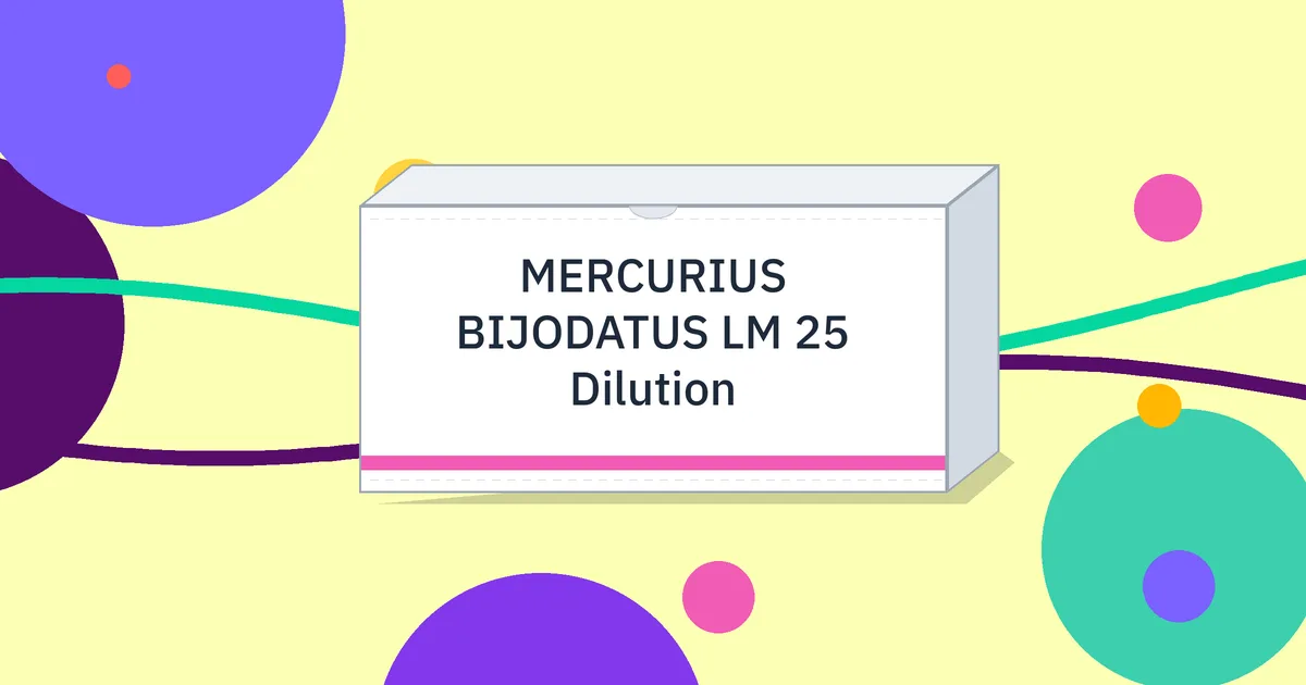 Symbolbild: Packung mit der Aufschrift MERCURIUS BIJODATUS LM 25 Dilution (PZN 12948744) – Verfügbarkeit und Bezug in Apotheken in Frankfurt am Main
