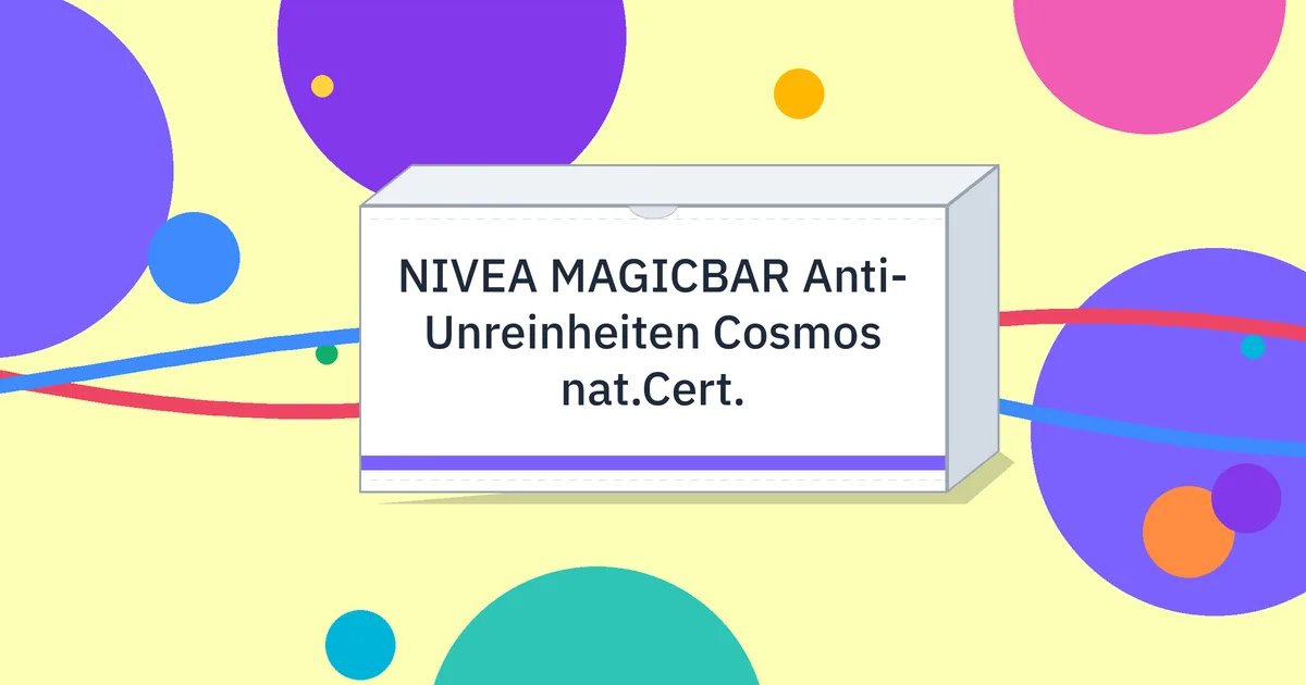 Symbolbild: Packung mit der Aufschrift NIVEA MAGICBAR Anti-Unreinheiten Cosmos nat.Cert. (PZN 17624727) – Verfügbarkeit und Bezug in Apotheken in Frankfurt am Main