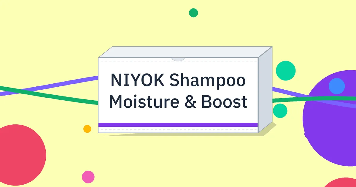 Symbolbild: Packung mit der Aufschrift NIYOK Shampoo Moisture & Boost (PZN 20809755) – Verfügbarkeit und Bezug in Apotheken in Frankfurt am Main