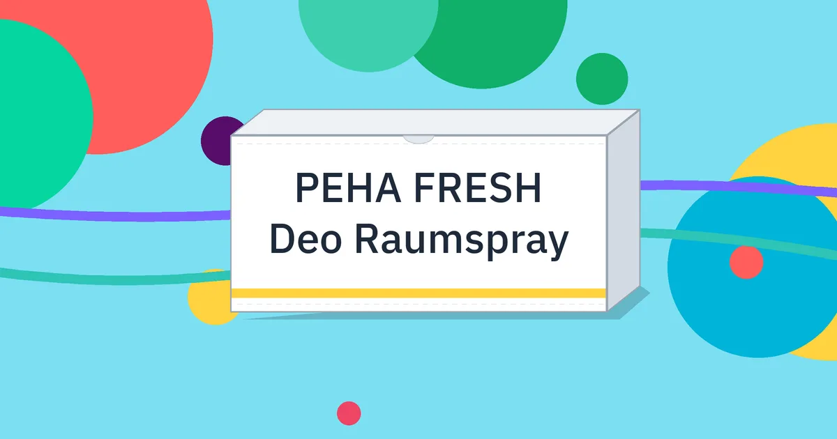 Symbolbild: Packung mit der Aufschrift PEHA FRESH Deo Raumspray (PZN 02101515) – Verfügbarkeit und Bezug in Apotheken in Frankfurt am Main