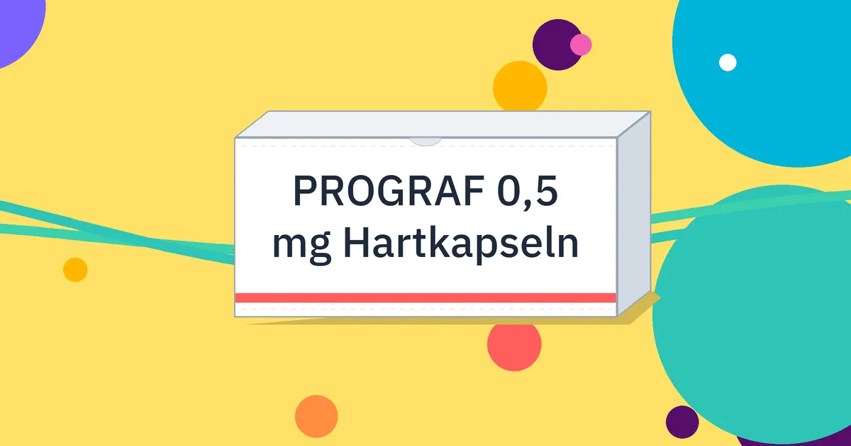 Symbolbild: Packung mit der Aufschrift PROGRAF 0,5 mg Hartkapseln (PZN 15861647) – Verfügbarkeit und Bezug in Apotheken in Frankfurt am Main