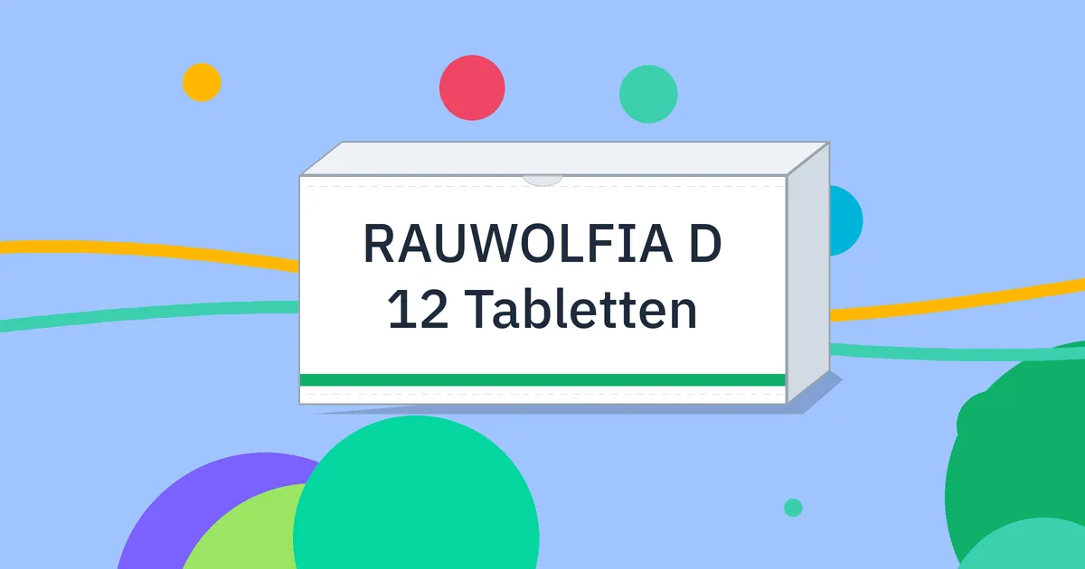 Symbolbild: Packung mit der Aufschrift RAUWOLFIA D 12 Tabletten (PZN 07178712) – Verfügbarkeit und Bezug in Apotheken in Frankfurt am Main