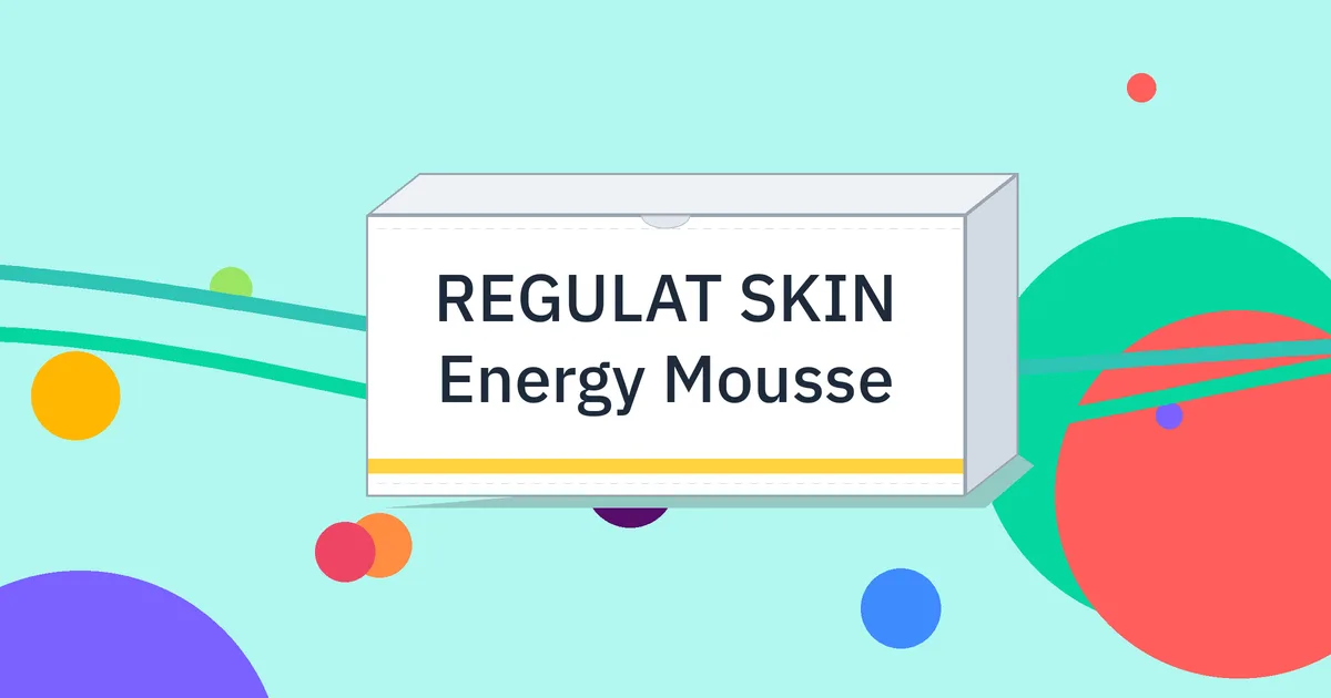 Symbolbild: Packung mit der Aufschrift REGULAT SKIN Energy Mousse (PZN 04950158) – Verfügbarkeit und Bezug in Apotheken in Frankfurt am Main