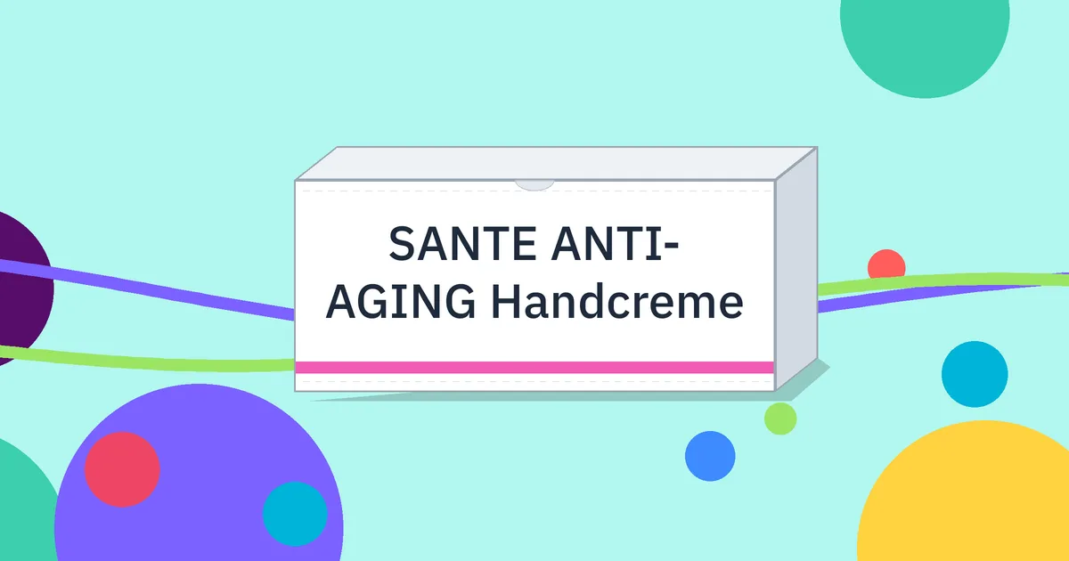 Symbolbild: Packung mit der Aufschrift SANTE ANTI-AGING Handcreme (PZN 19419782) – Verfügbarkeit und Bezug in Apotheken in Frankfurt am Main