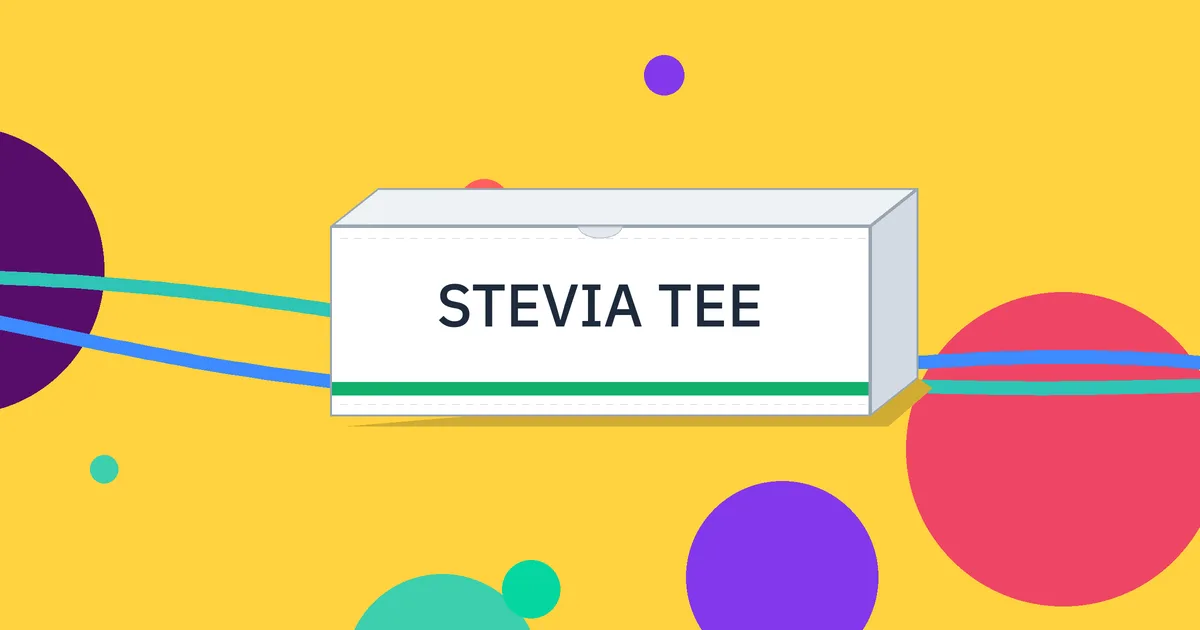 Symbolbild: Packung mit der Aufschrift STEVIA TEE (PZN 08640710) – Verfügbarkeit und Bezug in Apotheken in Frankfurt am Main