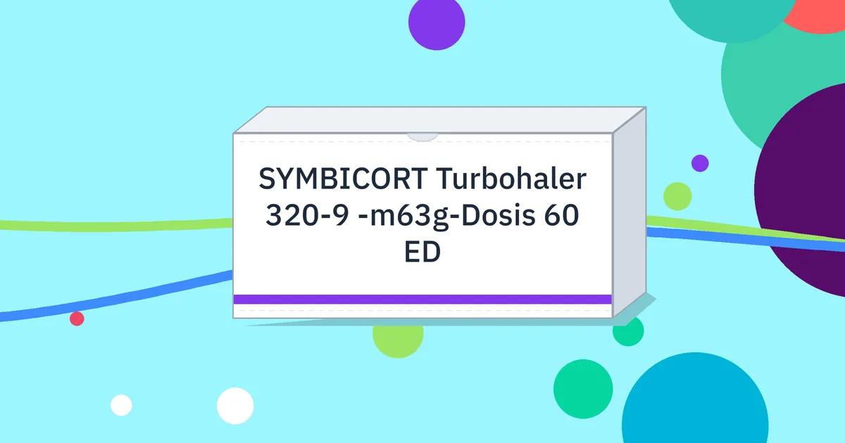 Symbolbild: Packung mit der Aufschrift SYMBICORT Turbohaler 320-9 -m63g-Dosis 60 ED (PZN 09424233) – Verfügbarkeit und Bezug in Apotheken in Frankfurt am Main