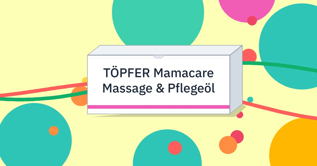 Symbolbild: Packung mit der Aufschrift TÖPFER Mamacare Massage & Pflegeöl (PZN 10268620) – Verfügbarkeit und Bezug in Apotheken in Frankfurt am Main