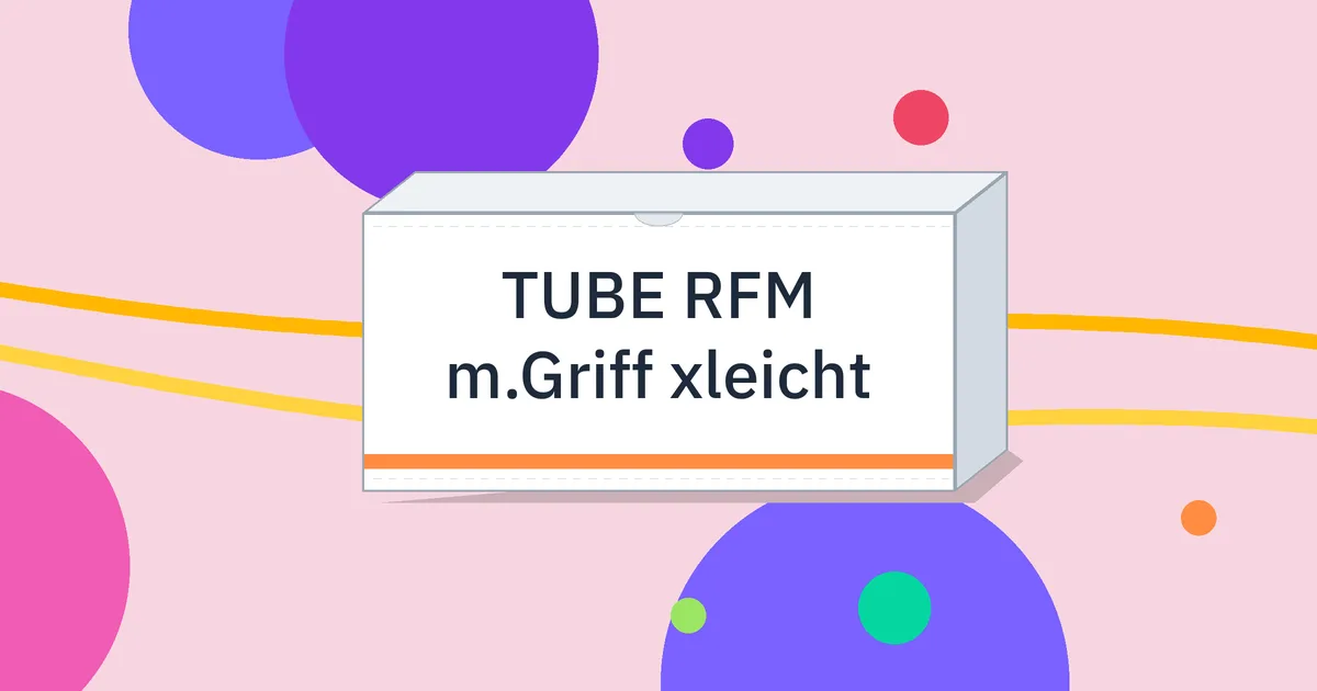 Symbolbild: Packung mit der Aufschrift TUBE RFM m.Griff xleicht (PZN 01169439) – Verfügbarkeit und Bezug in Apotheken in Frankfurt am Main