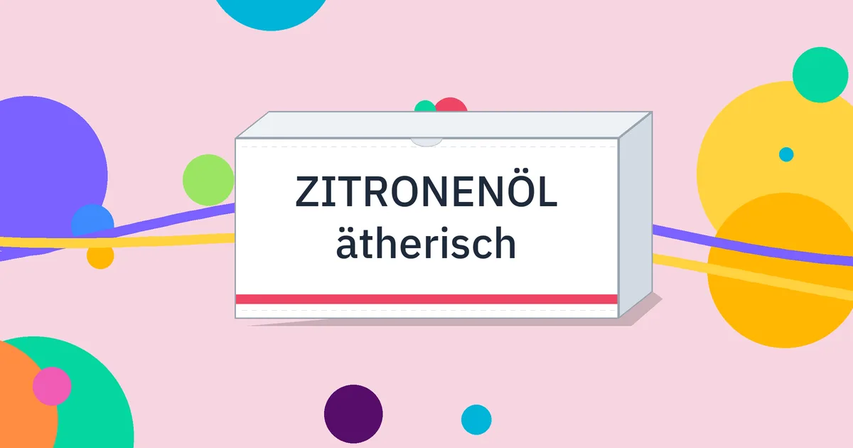 Symbolbild: Packung mit der Aufschrift ZITRONENÖL ätherisch (PZN 15295165) – Verfügbarkeit und Bezug in Apotheken in Frankfurt am Main