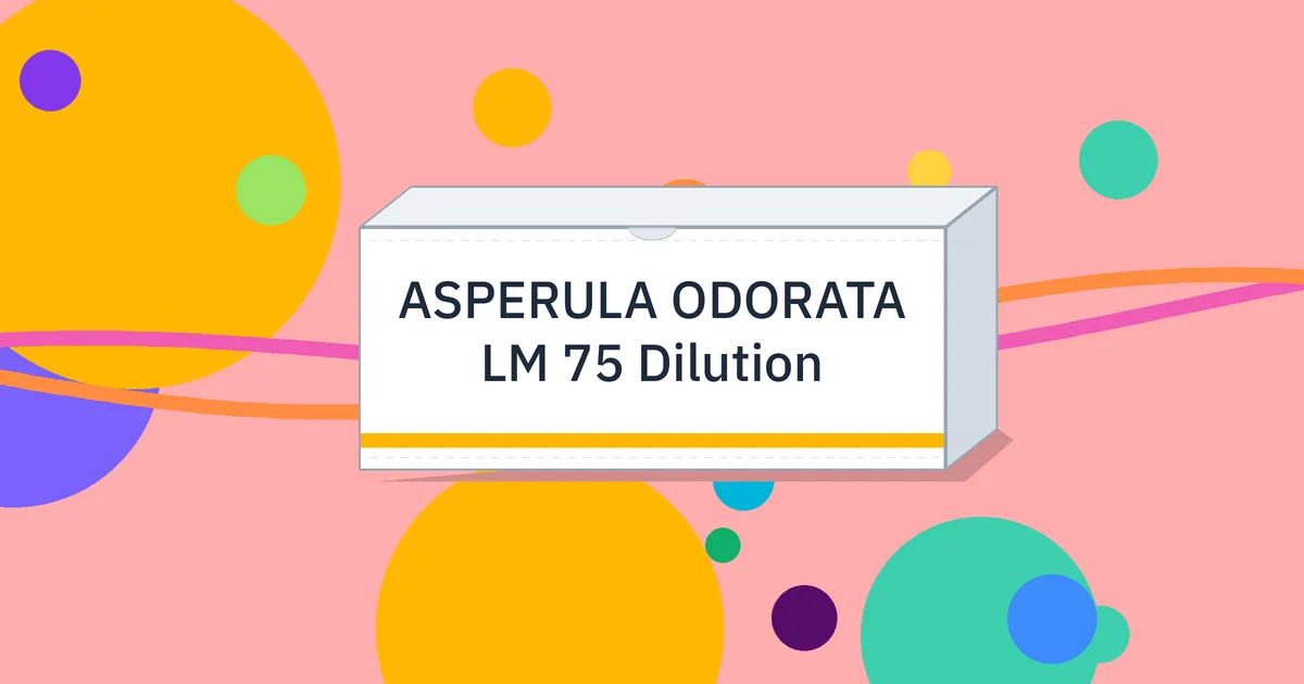 Symbolbild: Packung mit der Aufschrift ASPERULA ODORATA LM 75 Dilution (PZN 13404360) – Verfügbarkeit und Bezug in Apotheken in Frankfurt am Main
