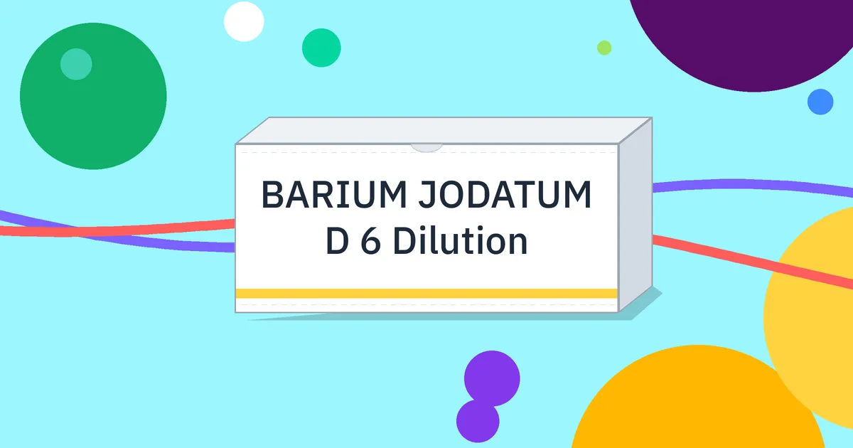 Symbolbild: Packung mit der Aufschrift BARIUM JODATUM D 6 Dilution (PZN 00106744) – Verfügbarkeit und Bezug in Apotheken in Frankfurt am Main