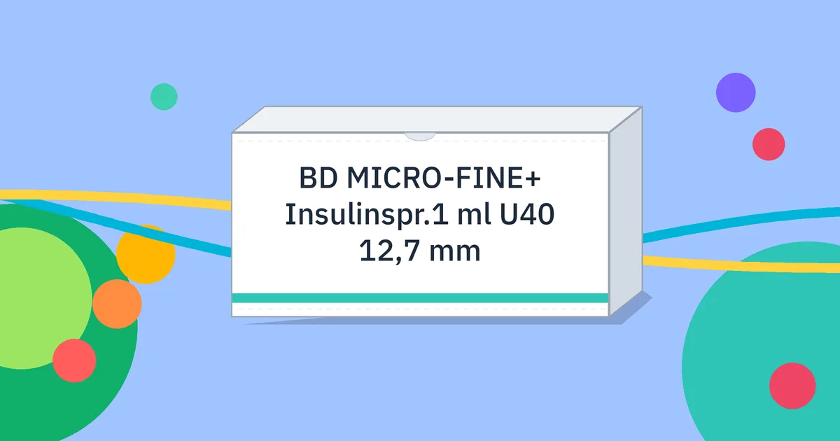 Symbolbild: Packung mit der Aufschrift BD MICRO-FINE+ Insulinspr.1 ml U40 12,7 mm (PZN 20516651) – Verfügbarkeit und Bezug in Apotheken in Frankfurt am Main