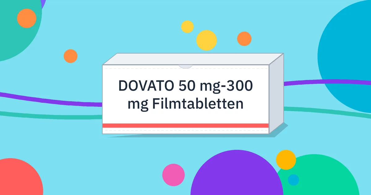 Symbolbild: Packung mit der Aufschrift DOVATO 50 mg-300 mg Filmtabletten (PZN 19713079) – Verfügbarkeit und Bezug in Apotheken in Frankfurt am Main