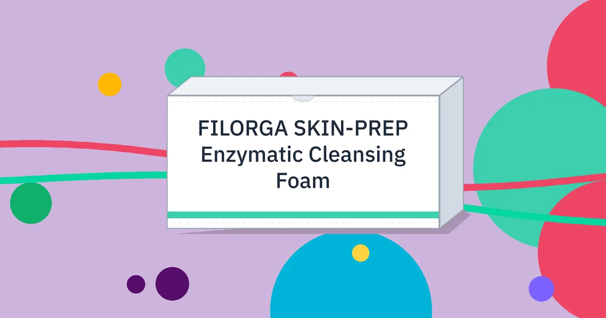 Symbolbild: Packung mit der Aufschrift FILORGA SKIN-PREP Enzymatic Cleansing Foam (PZN 19387349) – Verfügbarkeit und Bezug in Apotheken in Frankfurt am Main