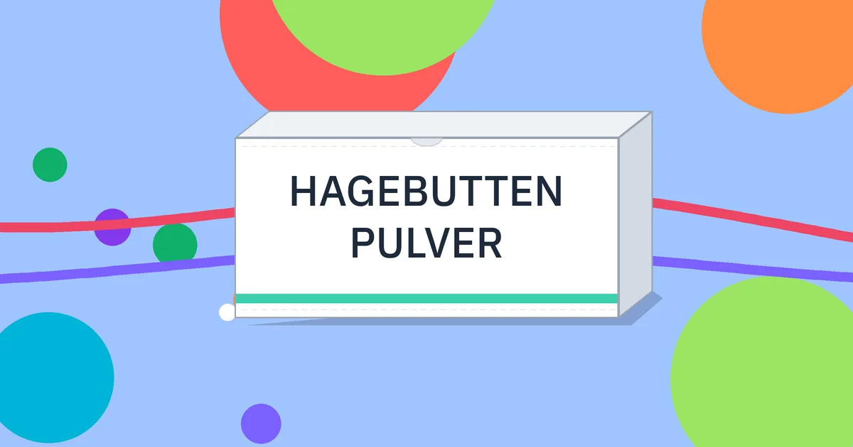 Symbolbild: Packung mit der Aufschrift HAGEBUTTEN PULVER (PZN 11863253) – Verfügbarkeit und Bezug in Apotheken in Frankfurt am Main