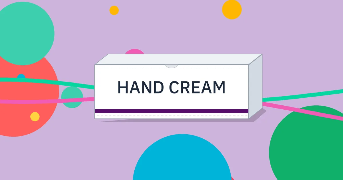Symbolbild: Packung mit der Aufschrift HAND CREAM (PZN 17886640) – Verfügbarkeit und Bezug in Apotheken in Frankfurt am Main