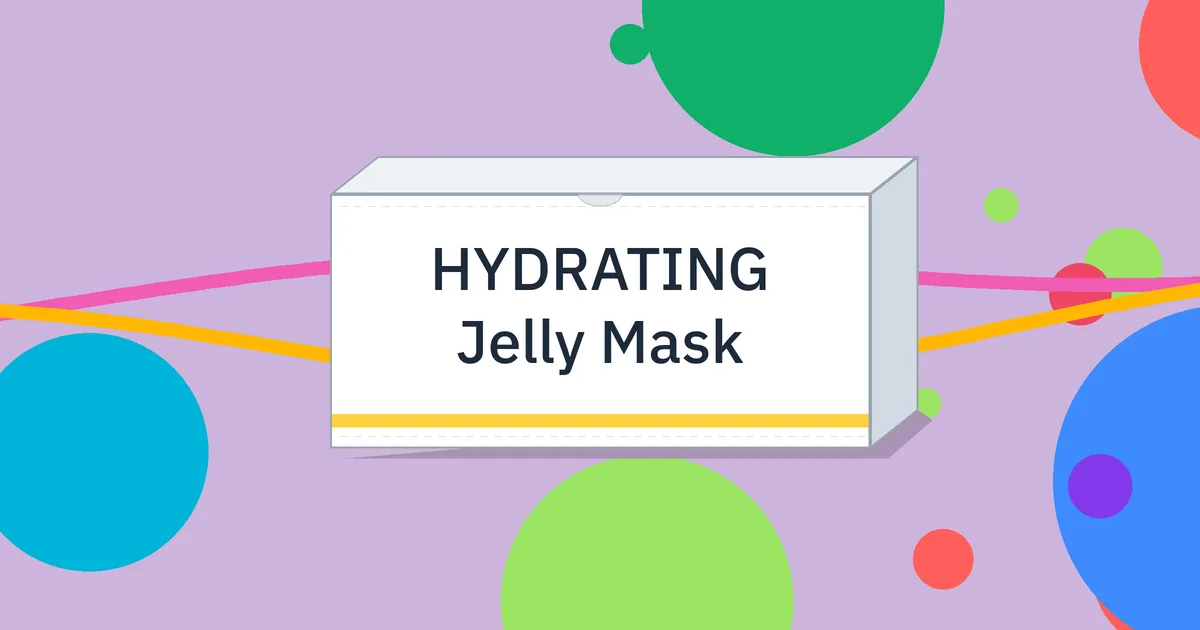 Symbolbild: Packung mit der Aufschrift HYDRATING Jelly Mask (PZN 18772861) – Verfügbarkeit und Bezug in Apotheken in Frankfurt am Main