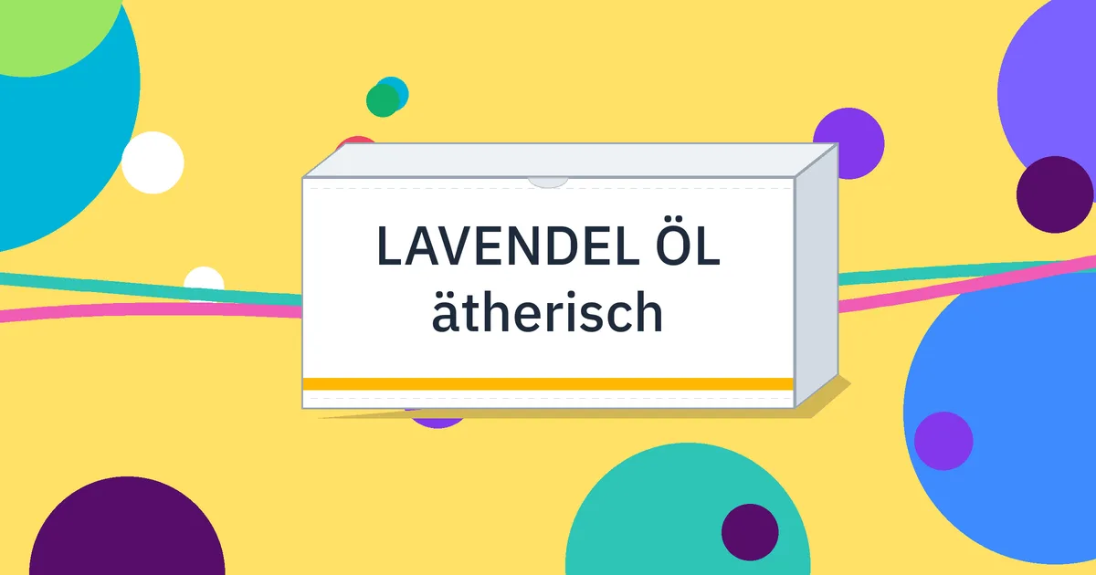 Symbolbild: Packung mit der Aufschrift LAVENDEL ÖL ätherisch (PZN 15236932) – Verfügbarkeit und Bezug in Apotheken in Frankfurt am Main