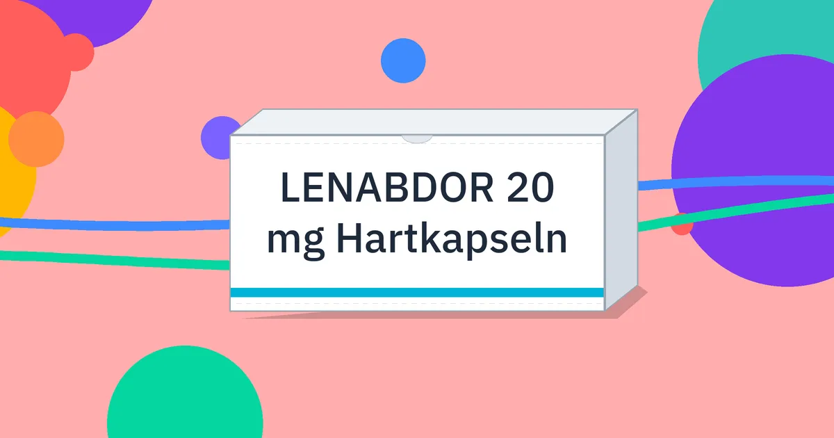 Symbolbild: Packung mit der Aufschrift LENABDOR 20 mg Hartkapseln (PZN 17934468) – Verfügbarkeit und Bezug in Apotheken in Frankfurt am Main