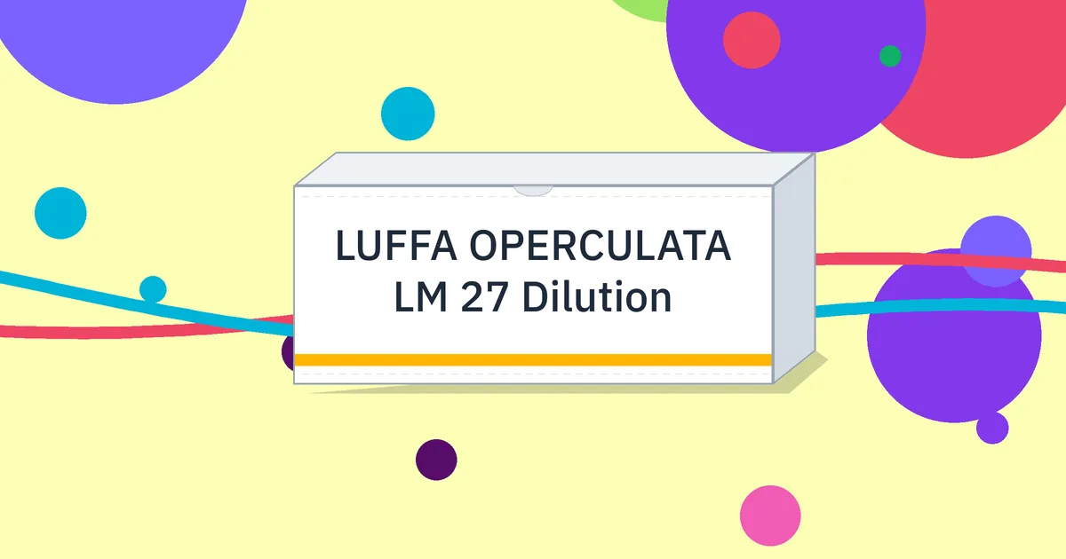 Symbolbild: Packung mit der Aufschrift LUFFA OPERCULATA LM 27 Dilution (PZN 12933487) – Verfügbarkeit und Bezug in Apotheken in Frankfurt am Main