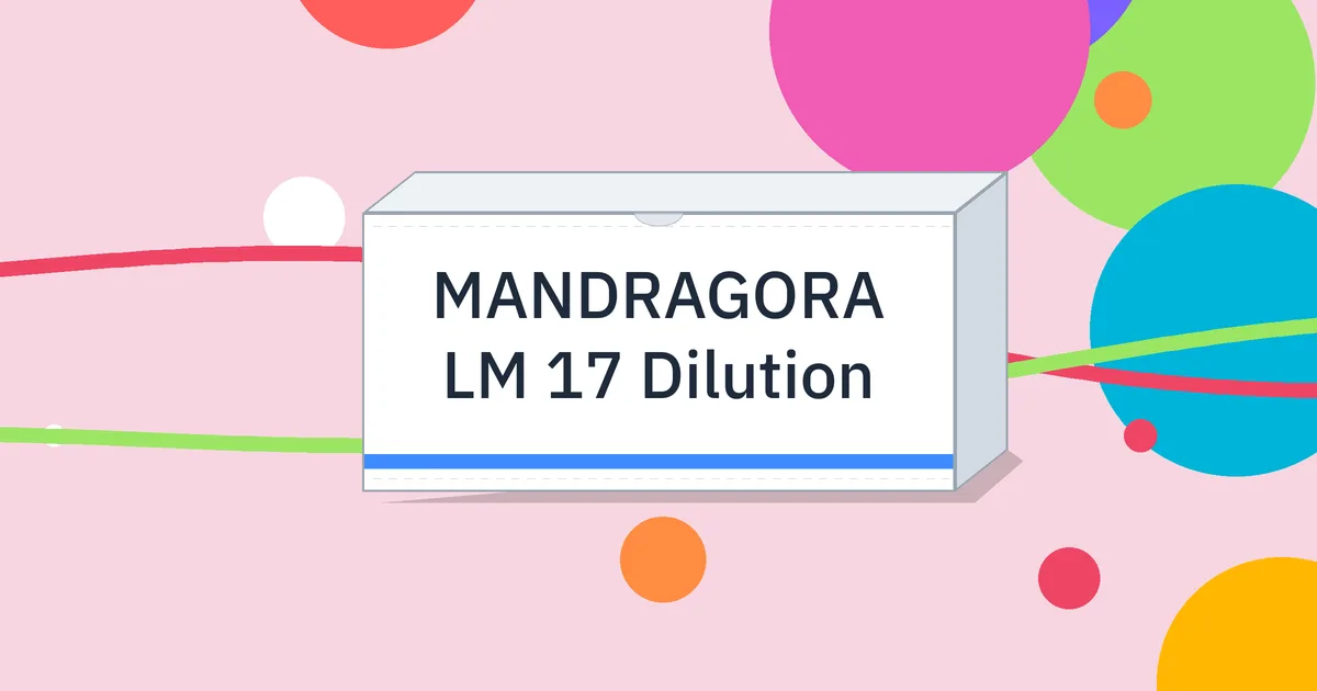 Symbolbild: Packung mit der Aufschrift MANDRAGORA LM 17 Dilution (PZN 12941937) – Verfügbarkeit und Bezug in Apotheken in Frankfurt am Main