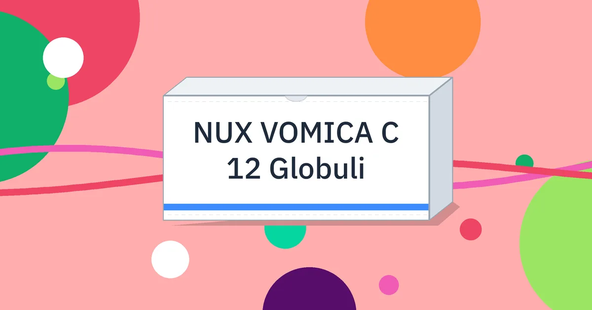 Symbolbild: Packung mit der Aufschrift NUX VOMICA C 12 Globuli (PZN 04229604) – Verfügbarkeit und Bezug in Apotheken in Frankfurt am Main