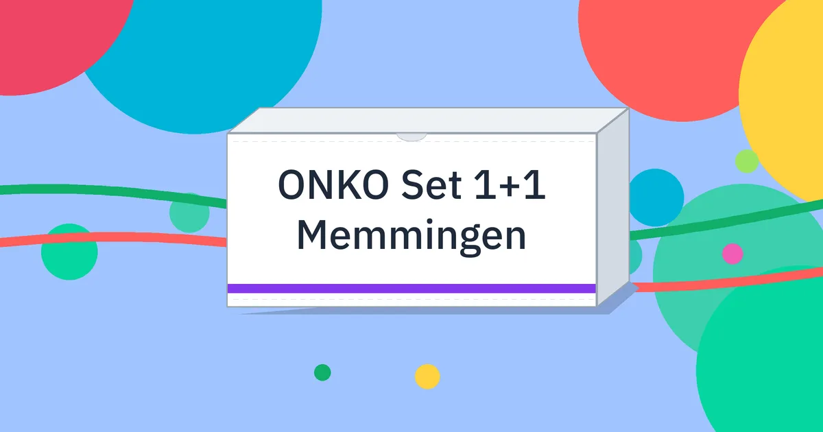 Symbolbild: Packung mit der Aufschrift ONKO Set 1+1 Memmingen (PZN 00127611) – Verfügbarkeit und Bezug in Apotheken in Frankfurt am Main