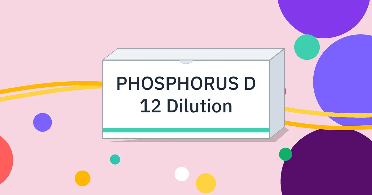 Symbolbild: Packung mit der Aufschrift PHOSPHORUS D 12 Dilution (PZN 00807702) – Verfügbarkeit und Bezug in Apotheken in Frankfurt am Main