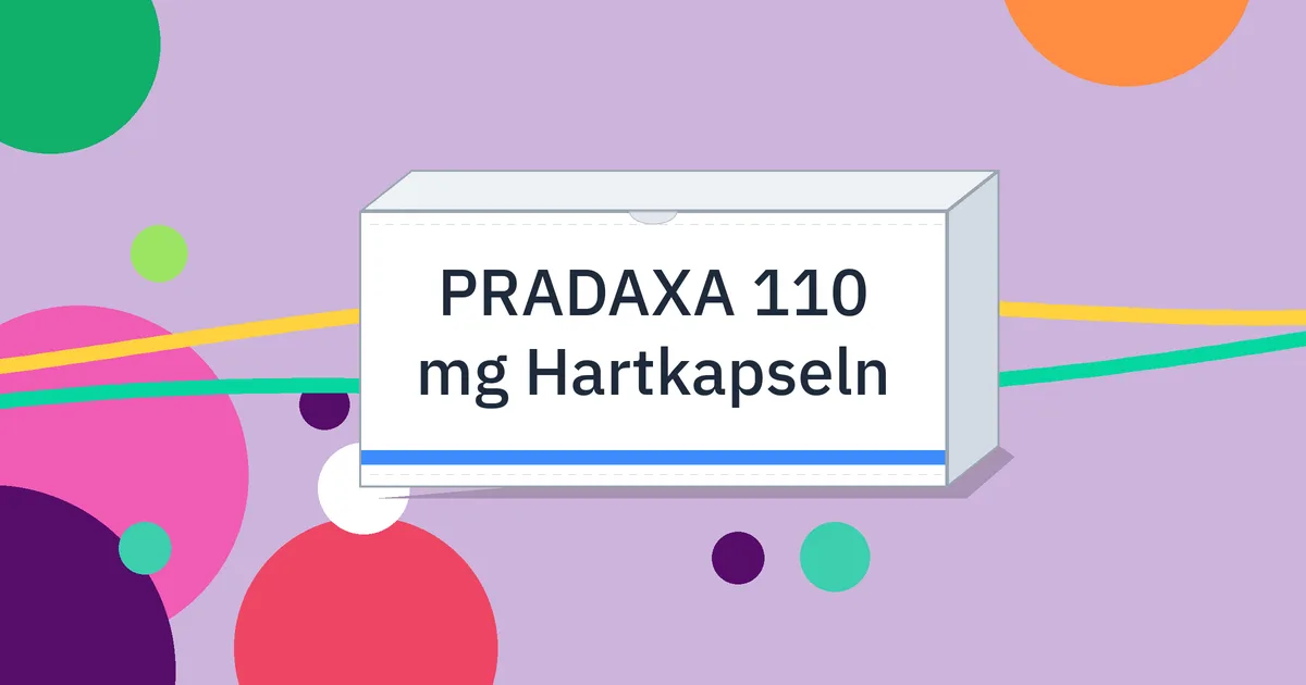 Symbolbild: Packung mit der Aufschrift PRADAXA 110 mg Hartkapseln (PZN 10339509) – Verfügbarkeit und Bezug in Apotheken in Frankfurt am Main