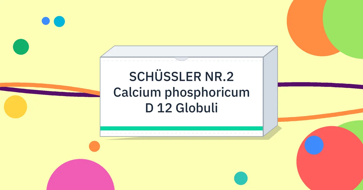 Symbolbild: Packung mit der Aufschrift SCHÜSSLER NR.2 Calcium phosphoricum D 12 Globuli (PZN 18111846) – Verfügbarkeit und Bezug in Apotheken in Frankfurt am Main