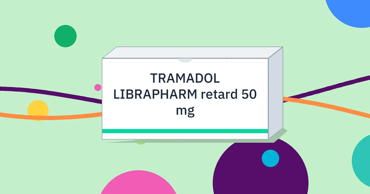 Symbolbild: Packung mit der Aufschrift TRAMADOL LIBRAPHARM retard 50 mg (PZN 06818078) – Verfügbarkeit und Bezug in Apotheken in Frankfurt am Main