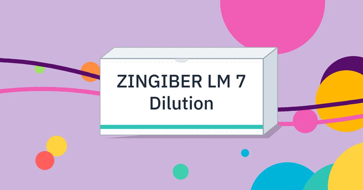 Symbolbild: Packung mit der Aufschrift ZINGIBER LM 7 Dilution (PZN 13301619) – Verfügbarkeit und Bezug in Apotheken in Frankfurt am Main