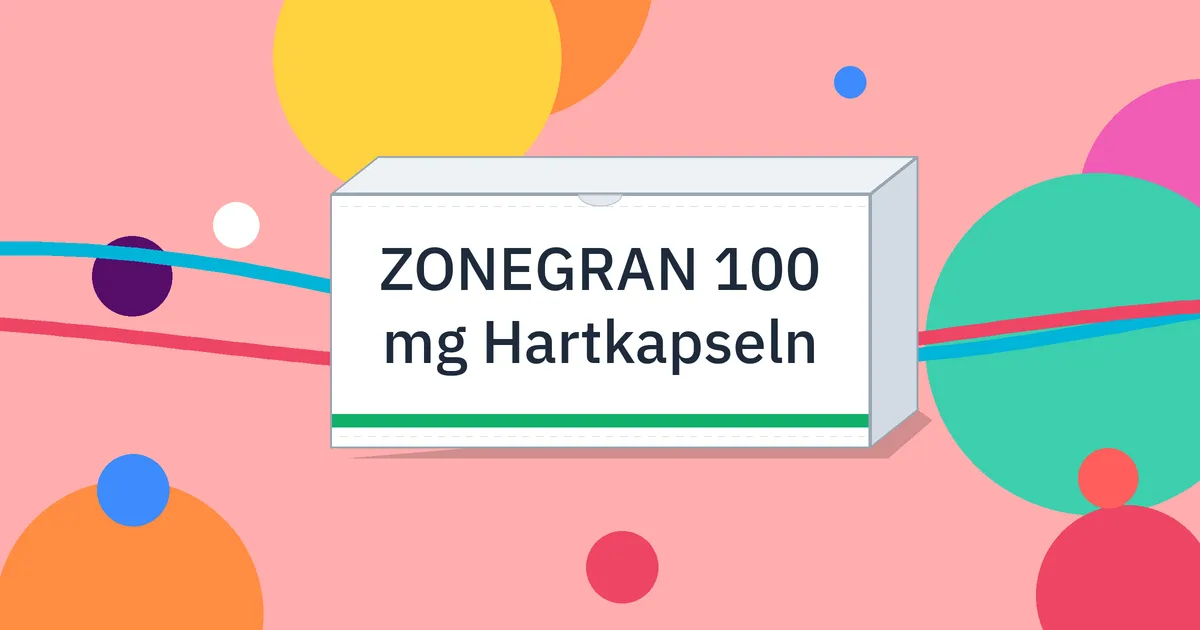 Symbolbild: Packung mit der Aufschrift ZONEGRAN 100 mg Hartkapseln (PZN 01557957) – Verfügbarkeit und Bezug in Apotheken in Frankfurt am Main