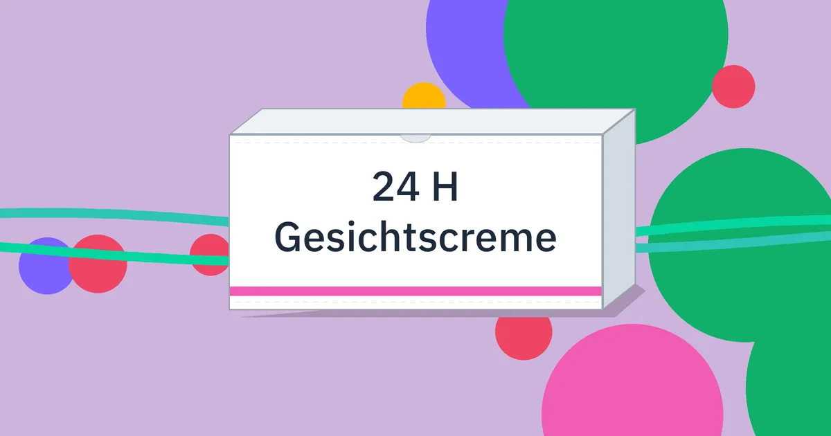 Symbolbild: Packung mit der Aufschrift 24 H Gesichtscreme (PZN 19343033) – Verfügbarkeit und Bezug in Apotheken in Frankfurt am Main