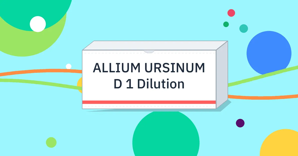 Symbolbild: Packung mit der Aufschrift ALLIUM URSINUM D 1 Dilution (PZN 07454230) – Verfügbarkeit und Bezug in Apotheken in Frankfurt am Main
