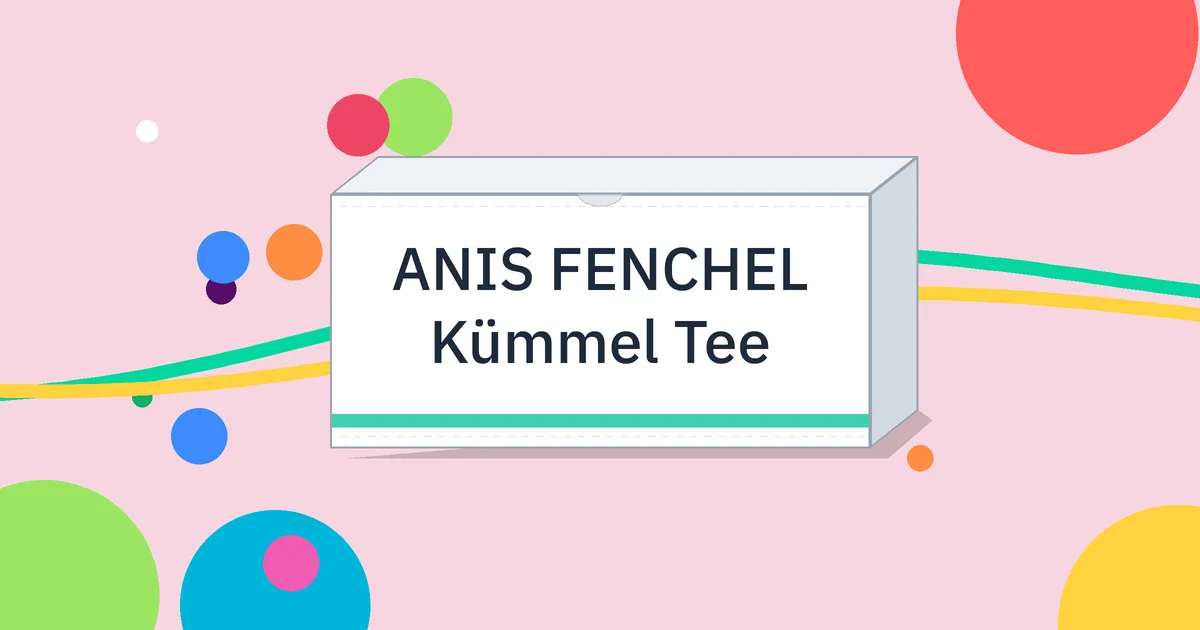 Symbolbild: Packung mit der Aufschrift ANIS FENCHEL Kümmel Tee (PZN 01986339) – Verfügbarkeit und Bezug in Apotheken in Frankfurt am Main