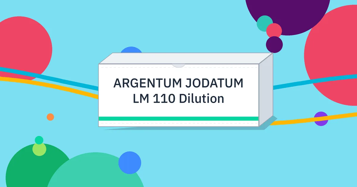 Symbolbild: Packung mit der Aufschrift ARGENTUM JODATUM LM 110 Dilution (PZN 12767675) – Verfügbarkeit und Bezug in Apotheken in Frankfurt am Main