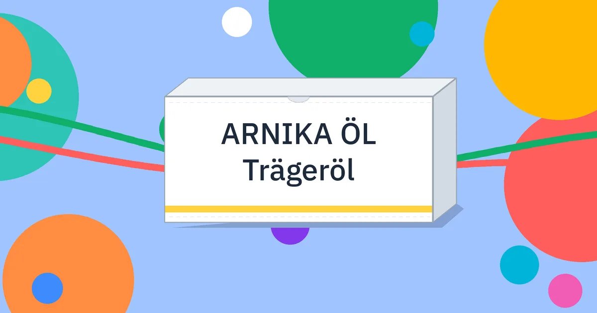 Symbolbild: Packung mit der Aufschrift ARNIKA ÖL Trägeröl (PZN 17949702) – Verfügbarkeit und Bezug in Apotheken in Frankfurt am Main