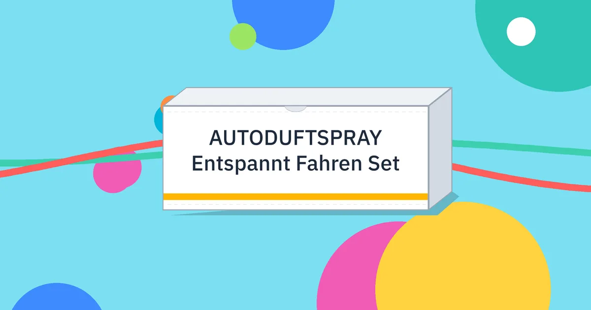 Symbolbild: Packung mit der Aufschrift AUTODUFTSPRAY Entspannt Fahren Set (PZN 16942276) – Verfügbarkeit und Bezug in Apotheken in Frankfurt am Main