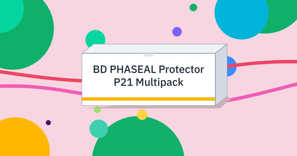 Symbolbild: Packung mit der Aufschrift BD PHASEAL Protector P21 Multipack (PZN 07012897) – Verfügbarkeit und Bezug in Apotheken in Frankfurt am Main