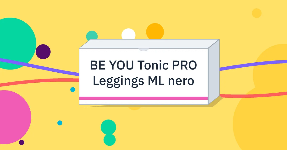 Symbolbild: Packung mit der Aufschrift BE YOU Tonic PRO Leggings ML nero (PZN 19364495) – Verfügbarkeit und Bezug in Apotheken in Frankfurt am Main